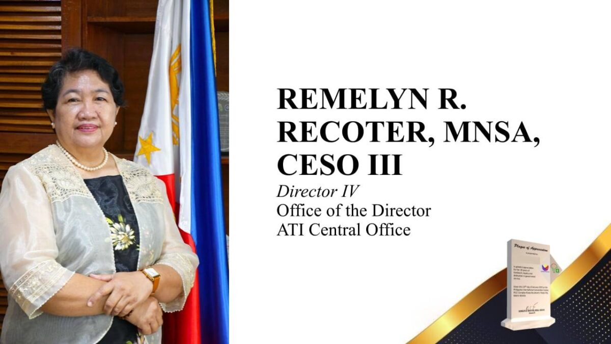 National Director Remelyn Recoter Celebrates 35 Years of Public Service ...